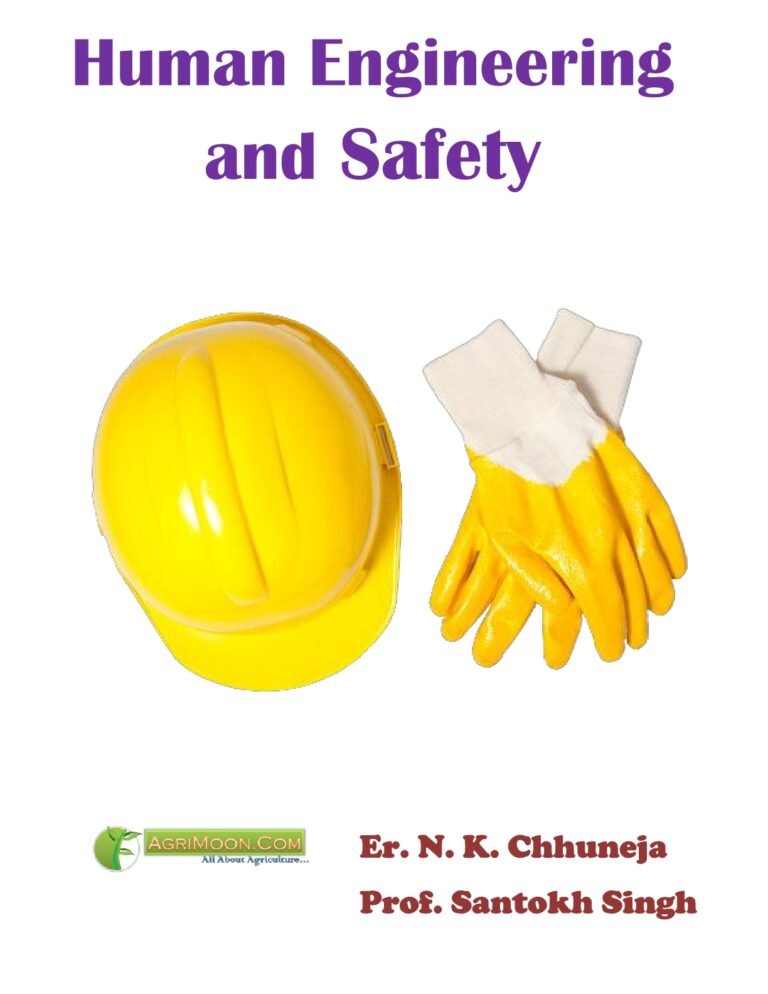 Human Engineering and Safety PDF Book - AgriMoon