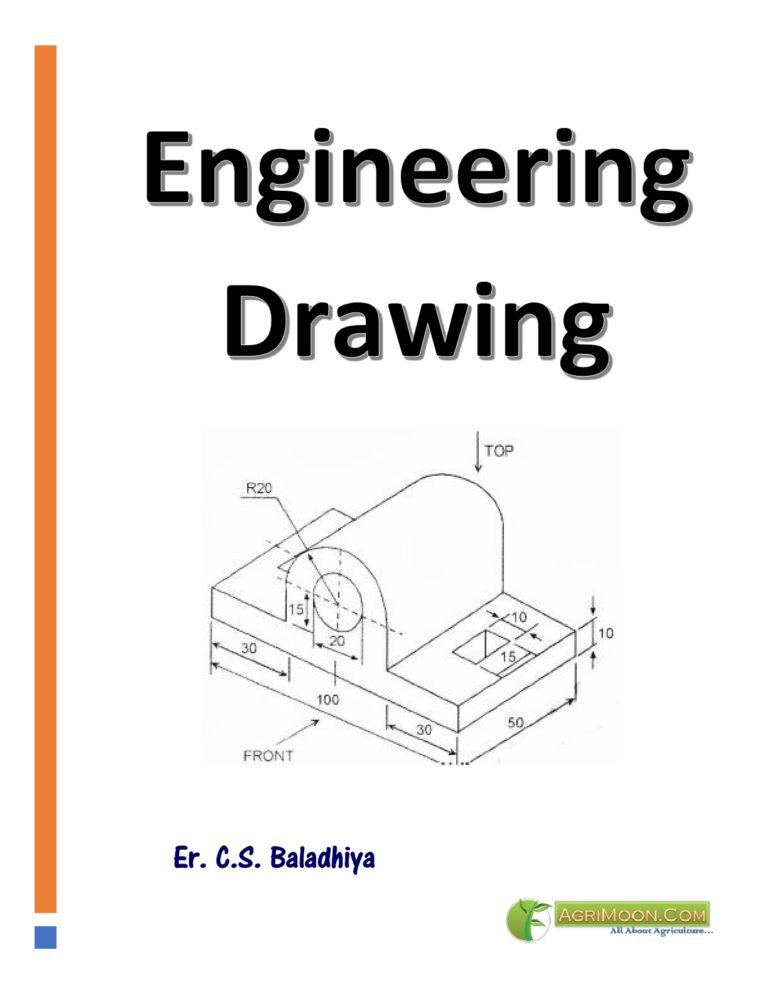 Engineering Drawing PDF Book Free Download - AgriMoon