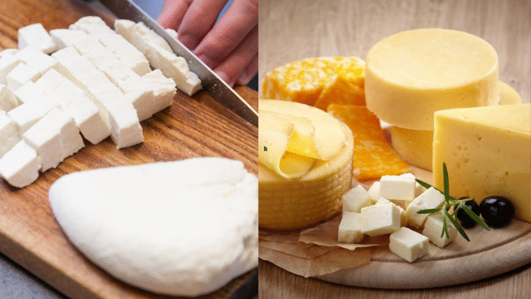 Difference Between Paneer and Cheese - AgriMoon