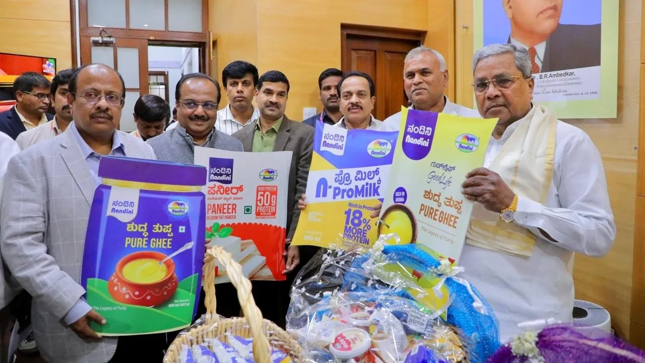 KMF has launched milk and curd packets priced at just ₹10. - AgriMoon