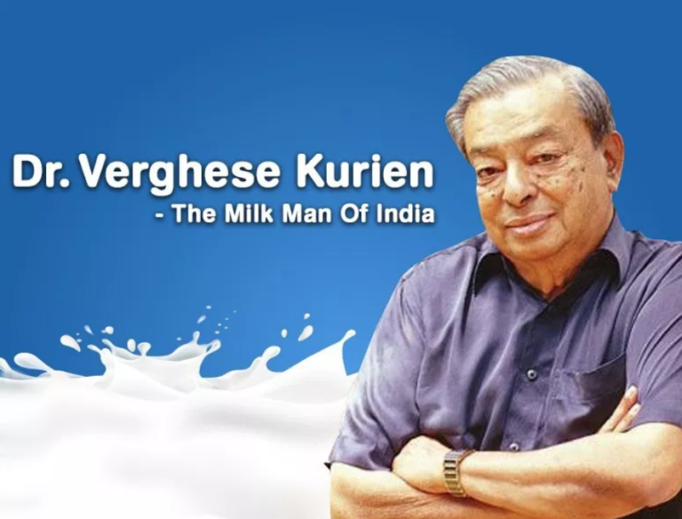 Dr. Verghese Kurien: The Milkman of India - AgriMoon